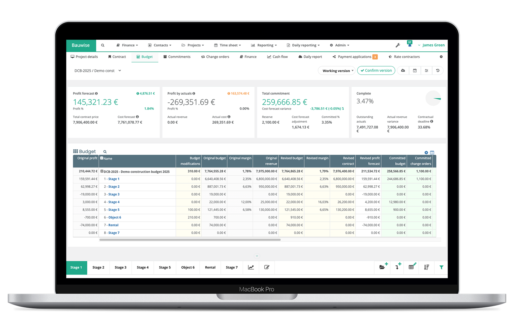 Bauwise Construction Cost Management Software