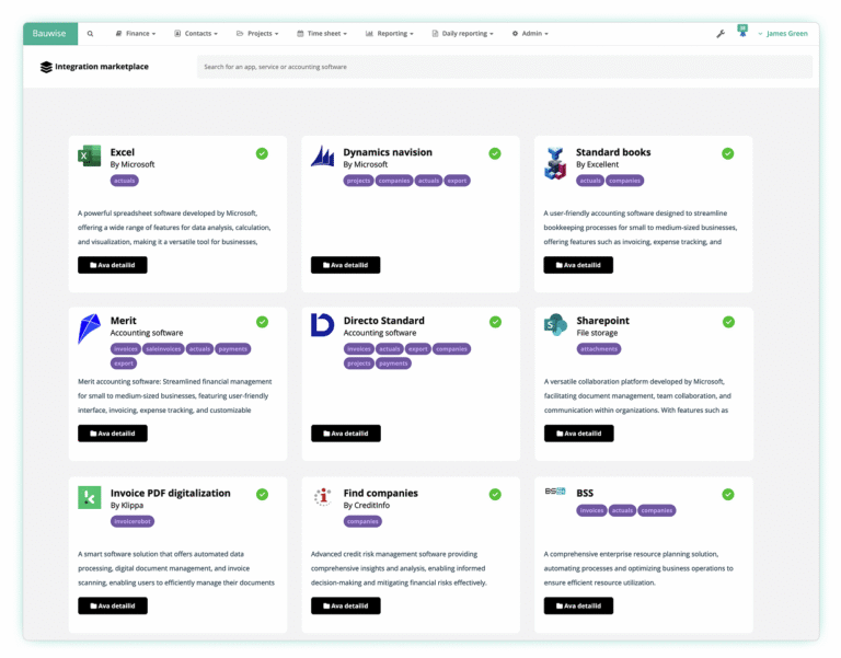 Automated Construction Budgeting & Forecasting | Bauwise