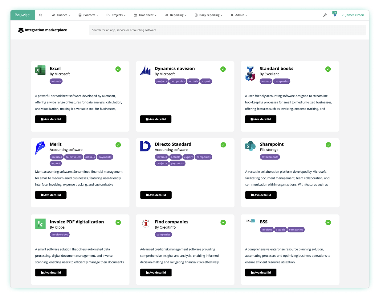 Automated Construction Budgeting & Forecasting | Bauwise