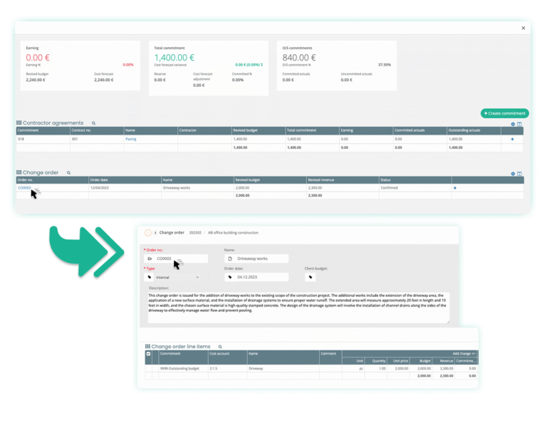 Construction Change Order Management | Bauwise